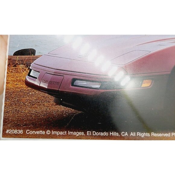 Impact Posters | Accents | Vintage Corvette Classic Car At San ...